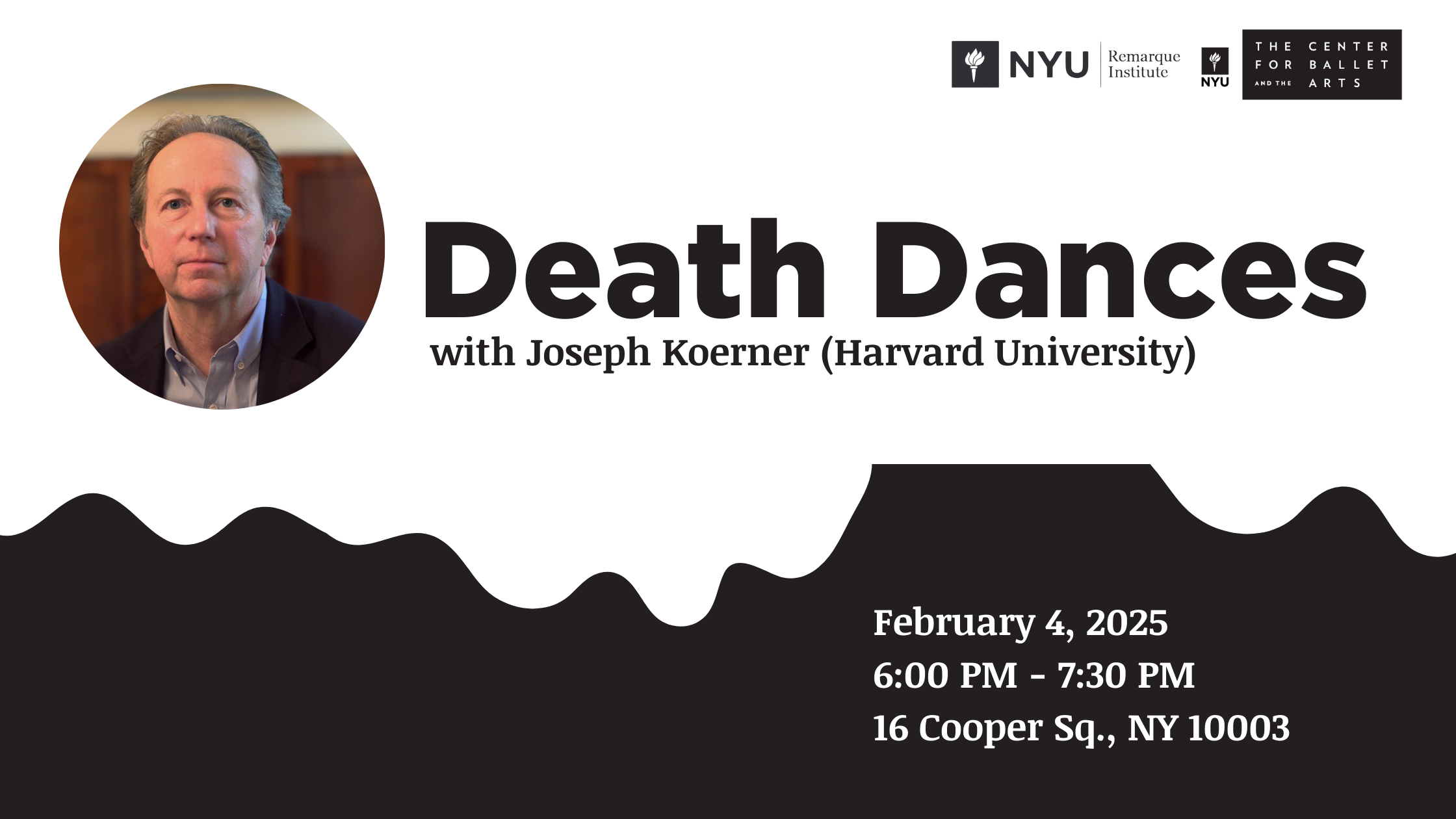 Death Dances: Joseph Koerner (Harvard) - The Center for Ballet and the ...